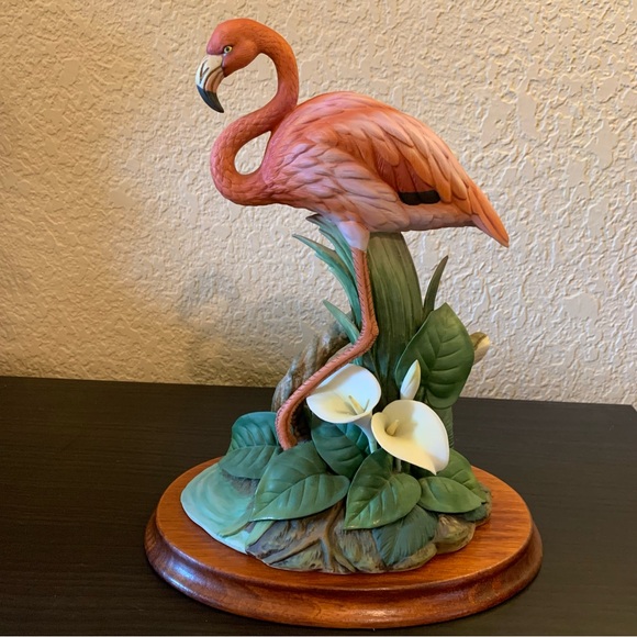 Andrea By Sadek | Accents | Vintage Andrea By Sadek Porcelain Flamingo ...
